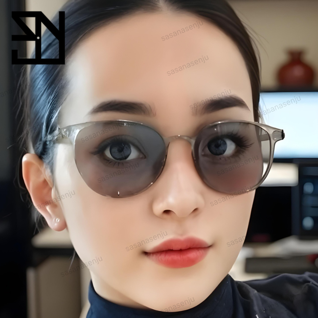 Jual Kacamata Baca Dan Jalan Lensa Abu-abu Kacamata baca jalan wanita pria Frame Bulat | Shopee ...