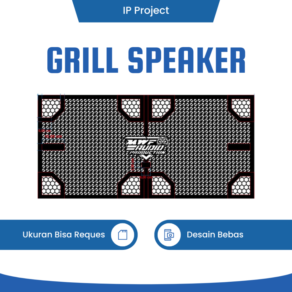 Jual Grill Sound Horeg Audio Planar Double Desain Lubang Port | Shopee ...