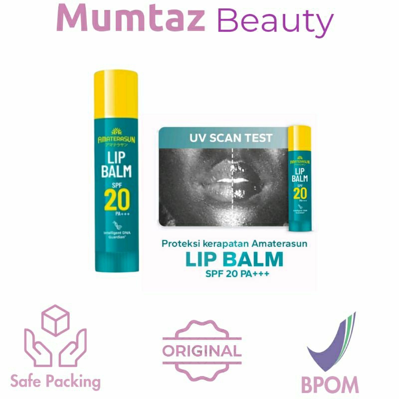 Jual AMATERASUN | Amaterasun Lip Balm SPF 20 PA+++ | Shopee Indonesia