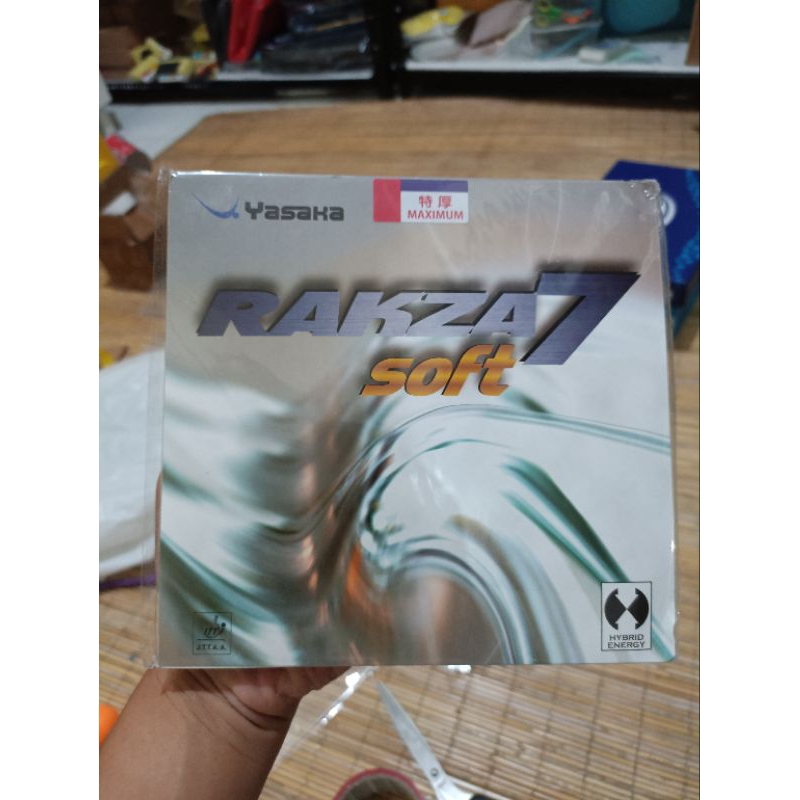 Jual KARET TENIS MEJA YASAKA RAKZA 7 SOFT ORIGINAL | Shopee Indonesia