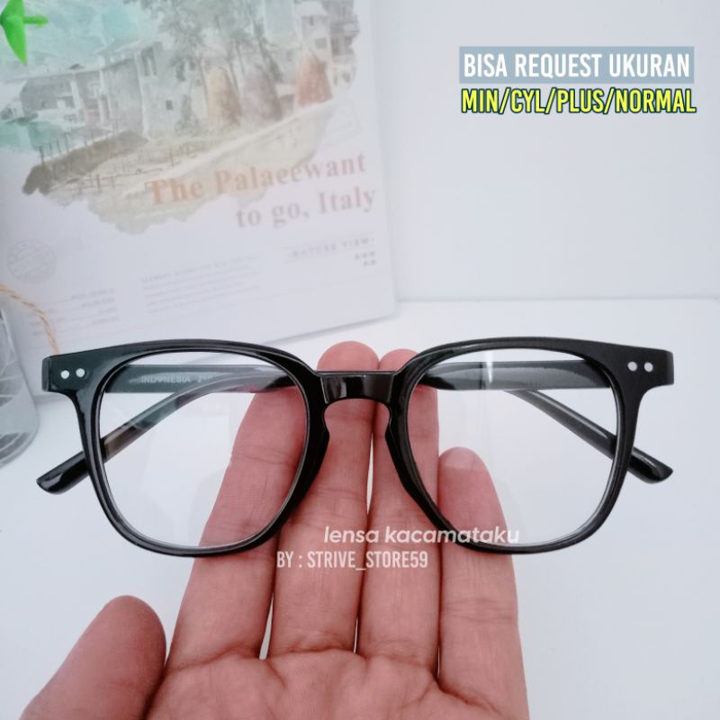 Jual Kacamata Lihat Rabun Jauh Custom Ukuran Sesuai Resep Minus ...