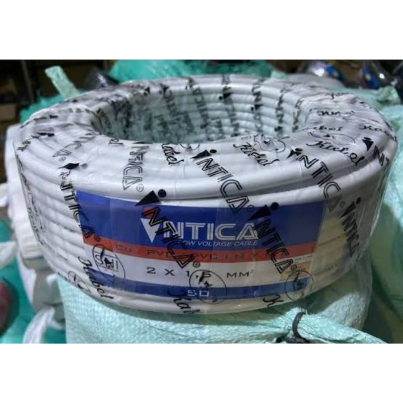 Jual kabel listrik intica 2x1,5mm 50y /sejenis nya( kabel sudah sni ...