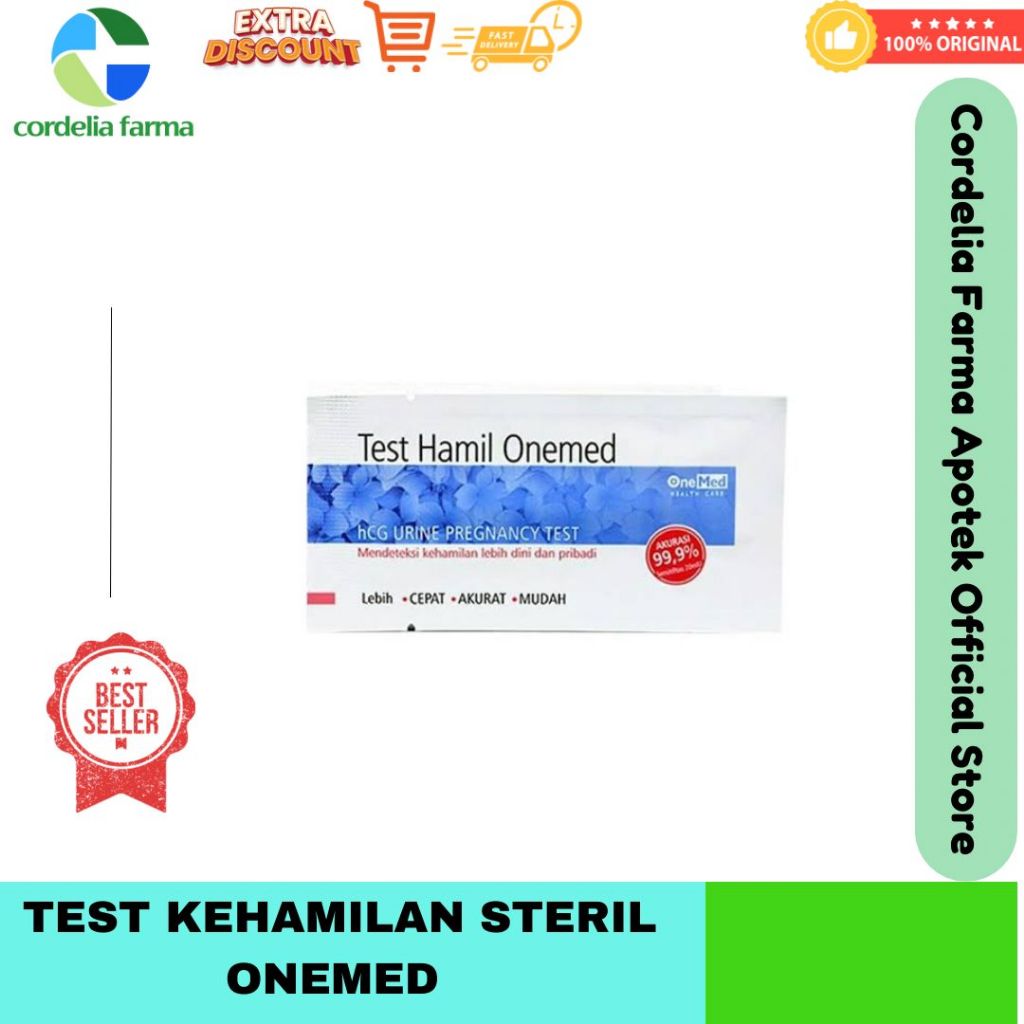 Jual ONEMED STERIL Tes Kehamilan Instant | Shopee Indonesia