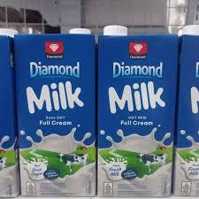 Jual Susu Diamond Milk Susu UHT Full Cream 1000 mL | Shopee Indonesia