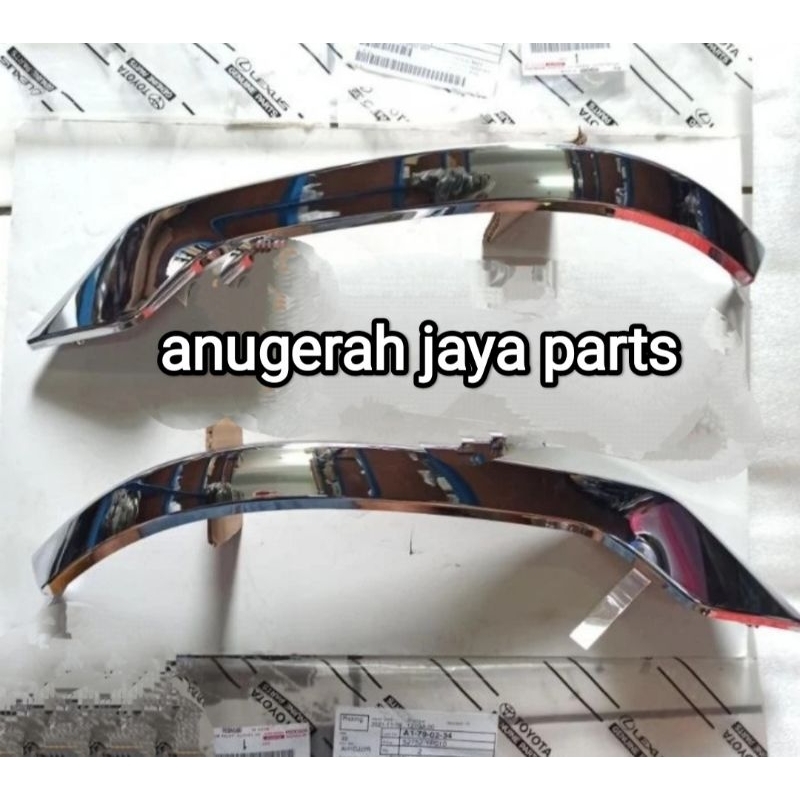 Jual List Chrome Bodykit Innova Reborn Venturer Bumper Belakang 2016-2020 Original | Shopee ...