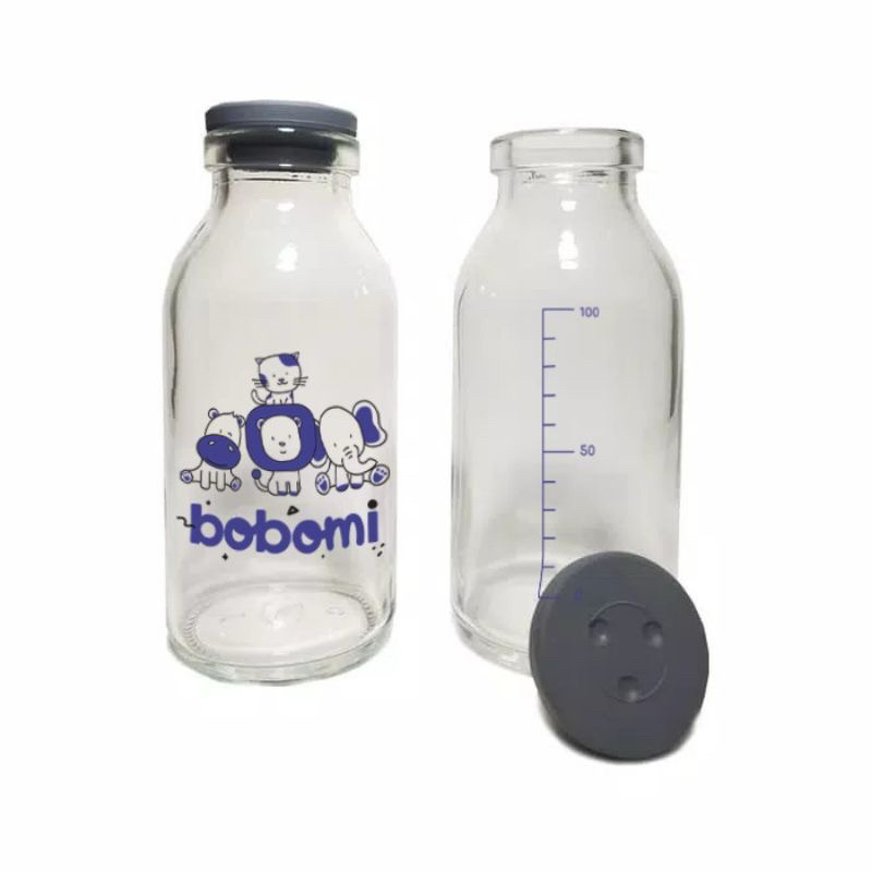 Jual Botol Asi kaca Bobomi BPA | Shopee Indonesia