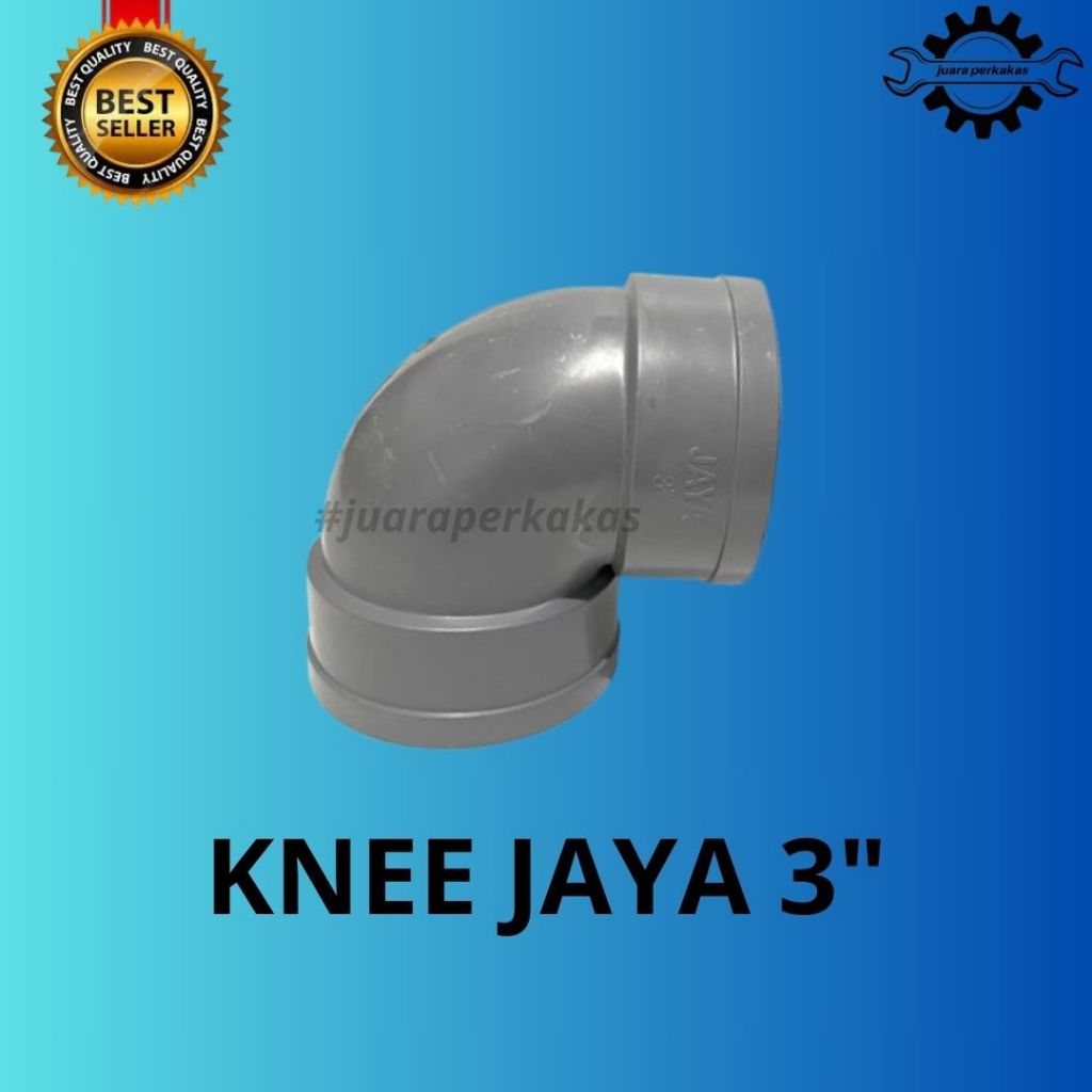 Jual KENI ELBOW KNEE JAYA PVC 3" SAMBUNGAN PIPA FITTING 3 INCH | Shopee Indonesia