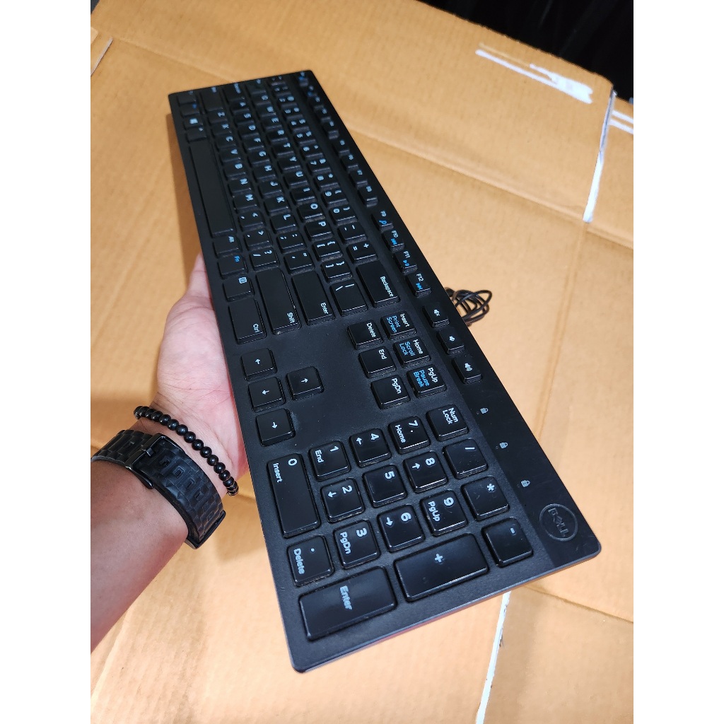 Jual keyboard dell KB216-P usb normal | Shopee Indonesia