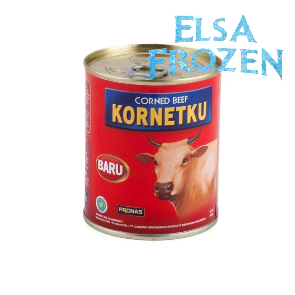 Jual KORNETKU CORNED BEEF 340GR /KORNET DAGING SAPI | Shopee Indonesia