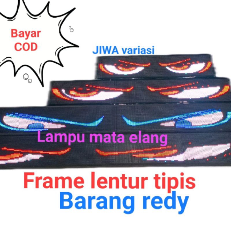 Jual lampu strobo mata-mata/lampu variasi kaca lampu mobil variasi mata ...