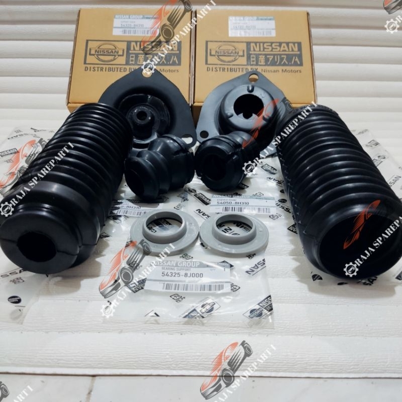 Jual PAKET HEMAT LENGKAP KARET SUPPORT DEPAN XTRAIL T30+BOOT SHOCK ...