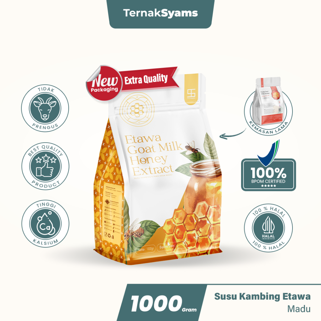 Jual Official Ternak Syams Surabaya - Susu Kambing Etawa Bubuk 1000 ...