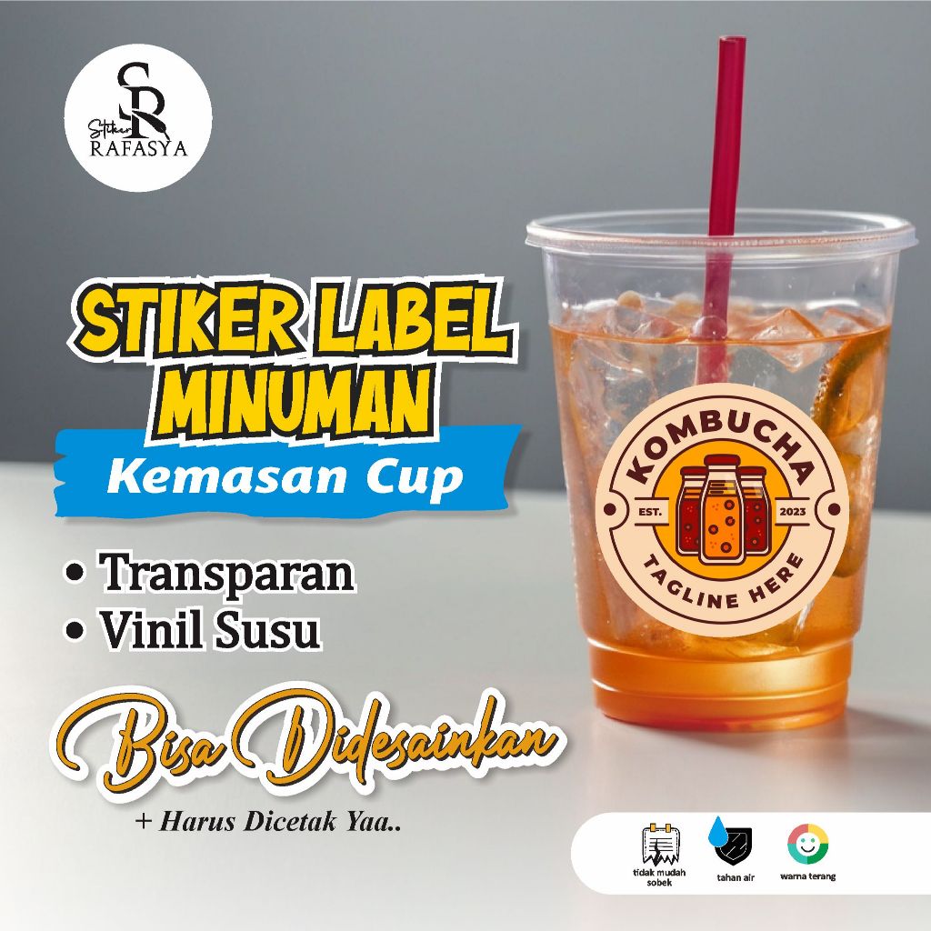 Jual STIKER | STICKER | CETAK LABEL MINUMAN \ STIKER CUSTOM berbahan ...