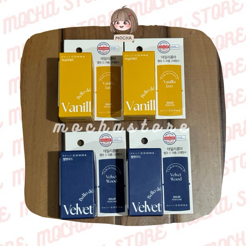 Jual [ READY ] DAILY COMMA BELLO DE PERFUME SOLID PERFUME 4.7g DAISO ...