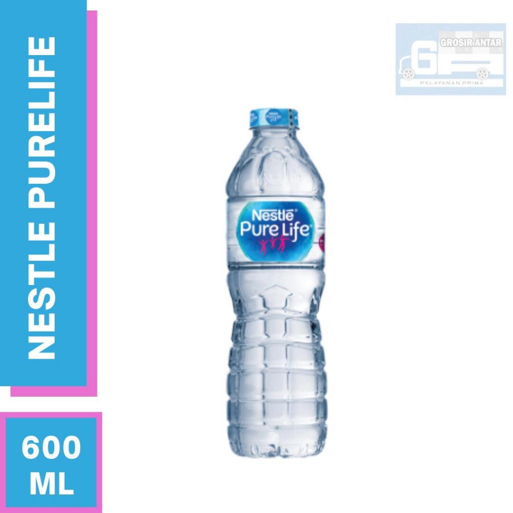 Jual NESTLE PURE LIFE 600ML 1 DUS 24 BOTOL | Shopee Indonesia