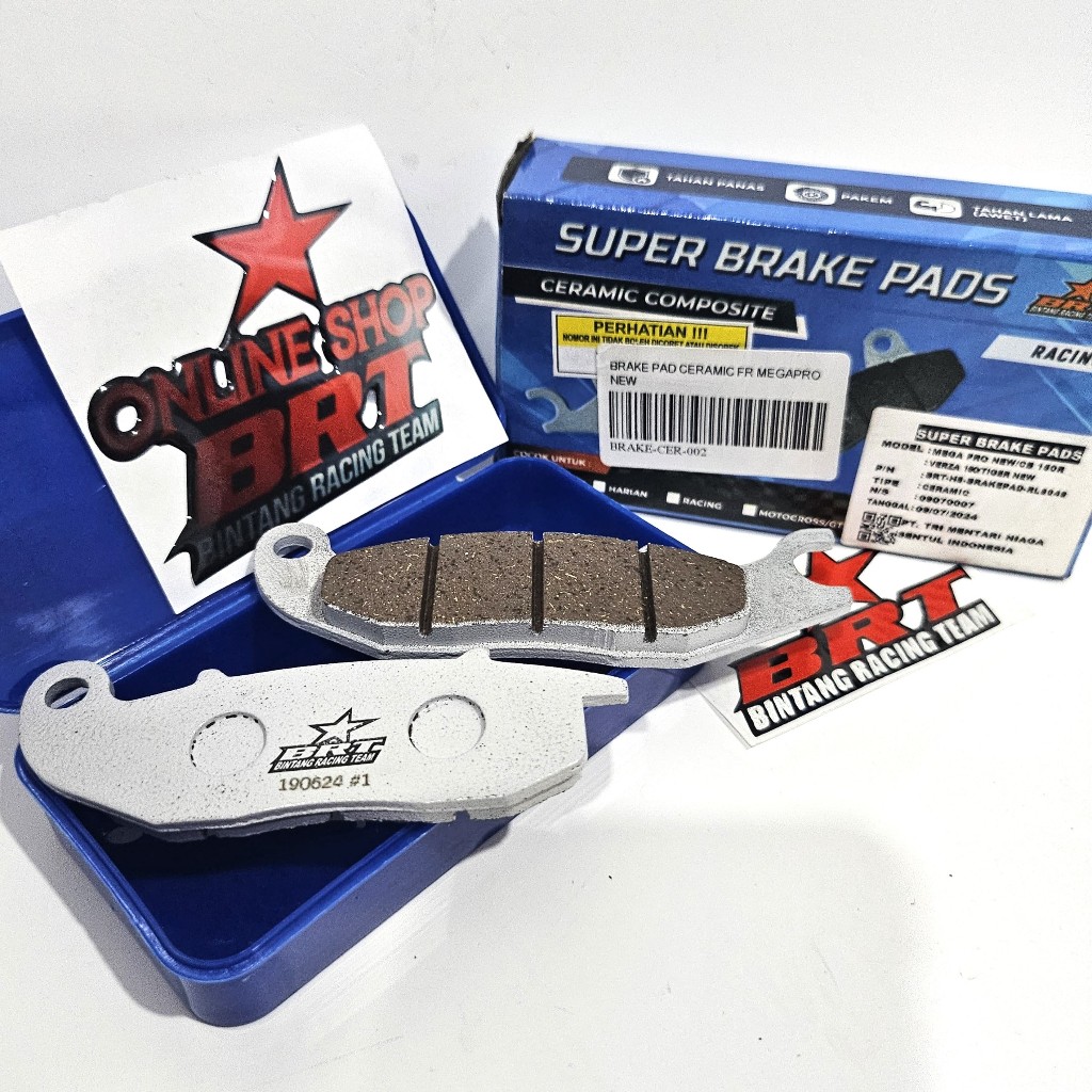 Jual KAMPAS REM H5 CERAMIC DEPAN BRT VERZA MEGAPRO NEW TIGER CB CBR 150 R | Shopee Indonesia