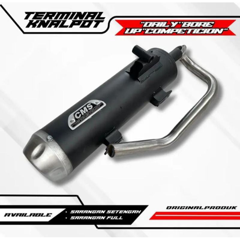 Jual knalpot CMS beat Scoopy NMAX Vario all matic | Shopee Indonesia