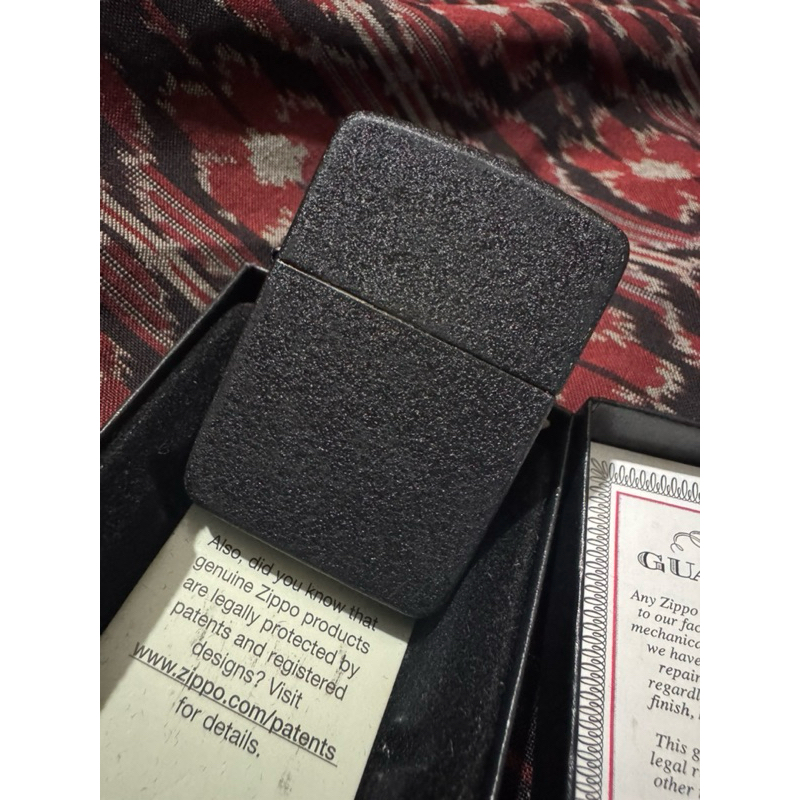 Jual Zippo Rare Items Black Crackle Replica41, 4 Barrel NOS Bottom PAT ...
