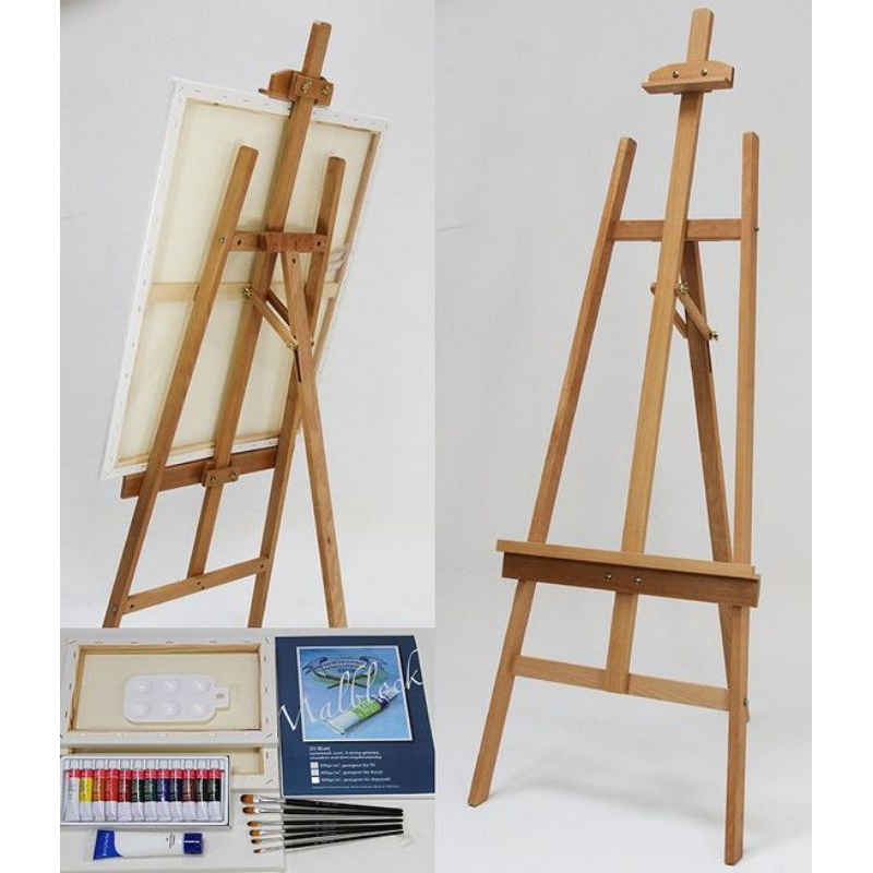 Jual stand foto(double lift) 175cm up/ easel lukis/custom/ standing ...