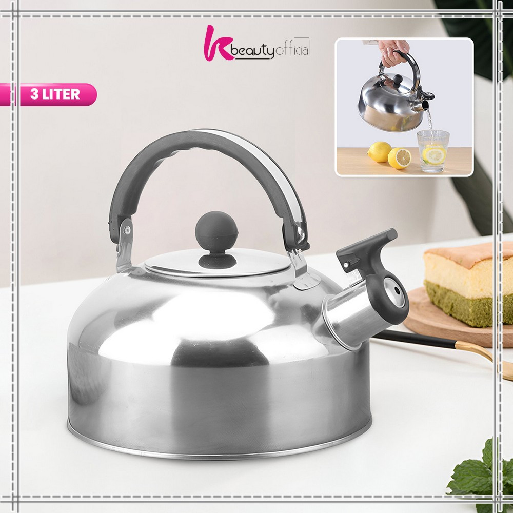 Jual KB-C1218 Teko Air Uap Siul 3 Liter Pemanas Air / Ceret Air Panas ...