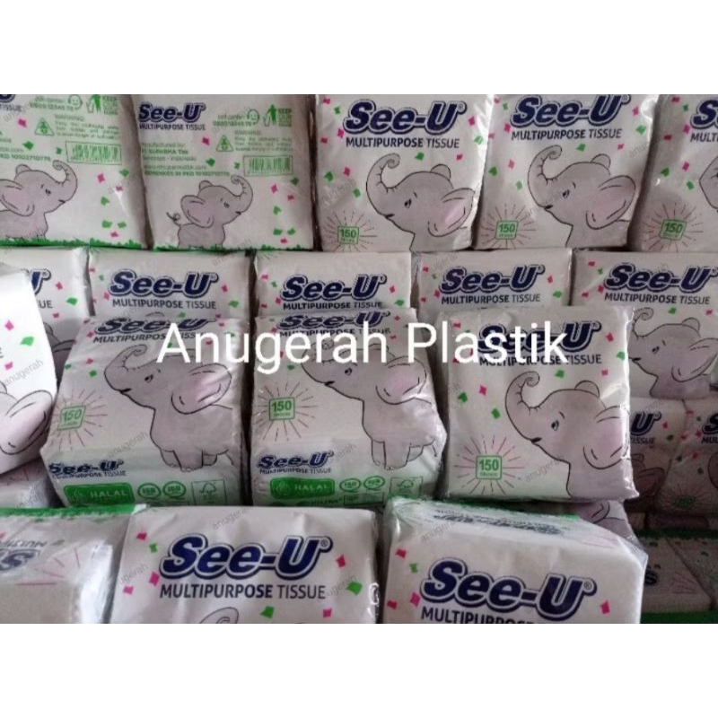 Jual tisu SEE U POP UP multi purpose isi 10 PCS | Shopee Indonesia
