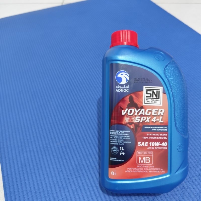 Jual OLI ADNOC VOYAGER SPX 10W-40 API SL 1L | Shopee Indonesia