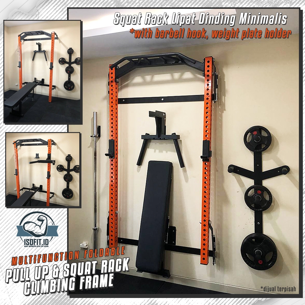 Jual Isofit.id Foldable Pull Up & Squat Rack Climbing Frame ...