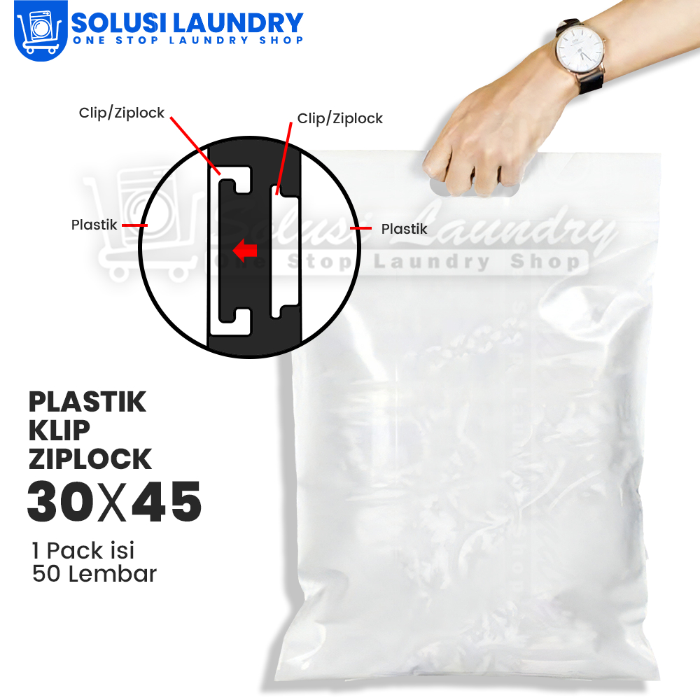 Jual Plastik Sepatu Plastik Jinjing plastik Klip Plastik Ziplock 50 ...