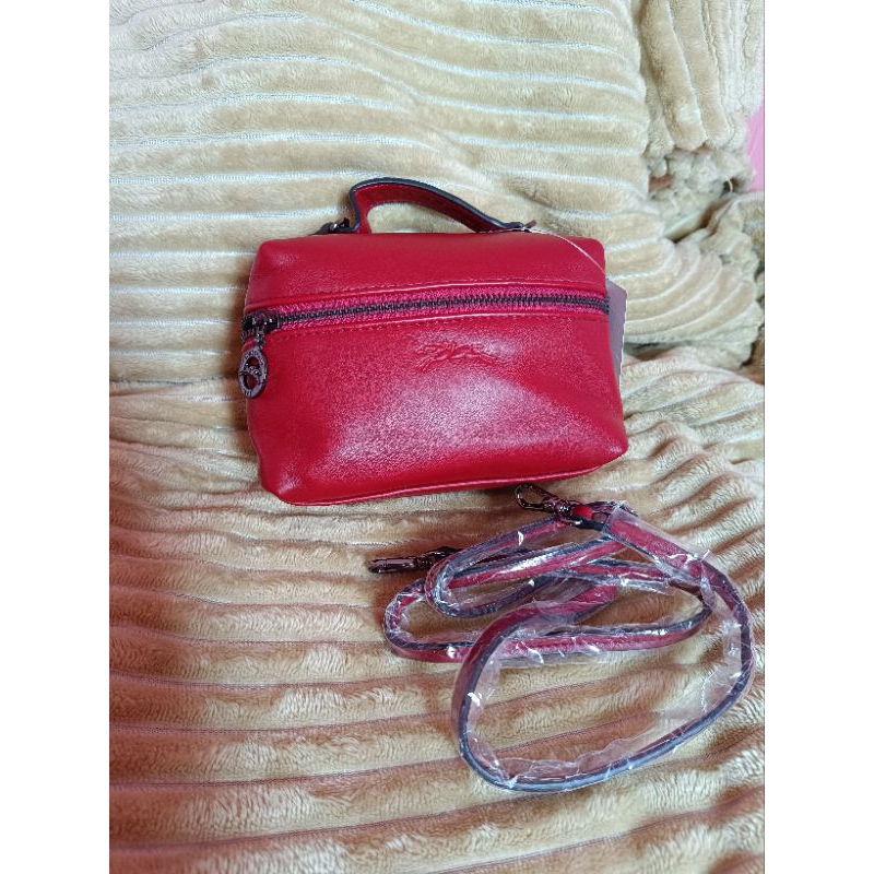 Jual lc mini bag maroon | Shopee Indonesia