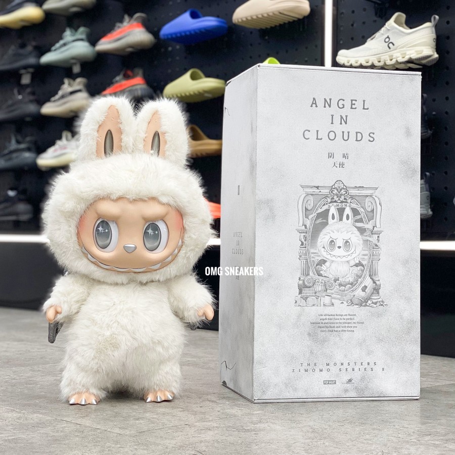 Jual Pop Mart Labubu Zimomo The Monster Angel in Clouds 58cm - BNIB ...