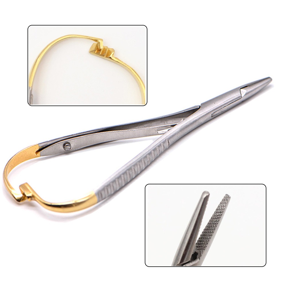 Jual Dental Needle Holder Mathieu Nald Voeder Nailpuder Mathiu Clamp ...