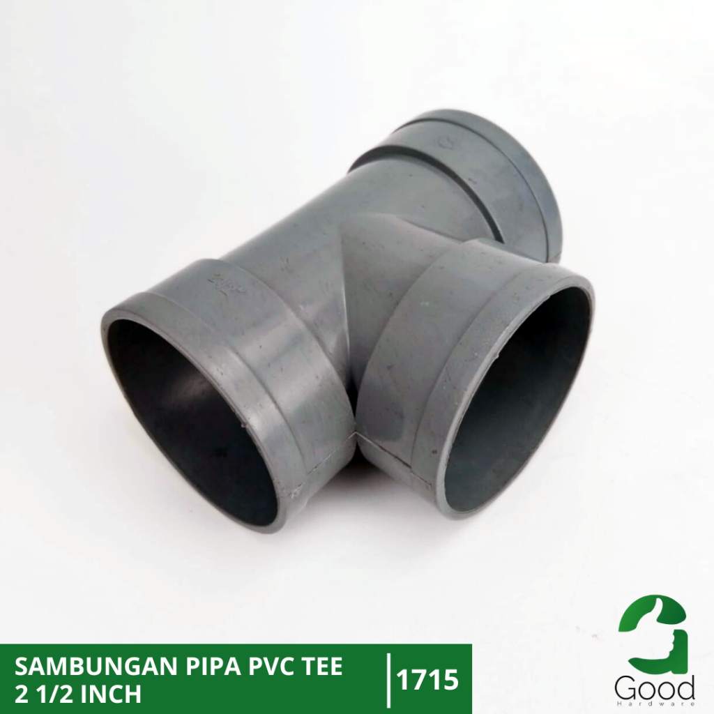 Jual Sambungan Sock Pipa PVC T Tee 2 1/2 Inch 4 Inch 3 Inch | Shopee ...