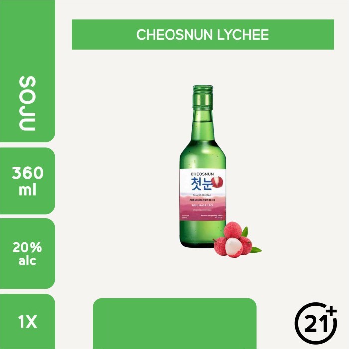 Jual Cheosnun Soju Paket 4 Botol Gratis 2 Sloki ( mirip Cham Joeun ...
