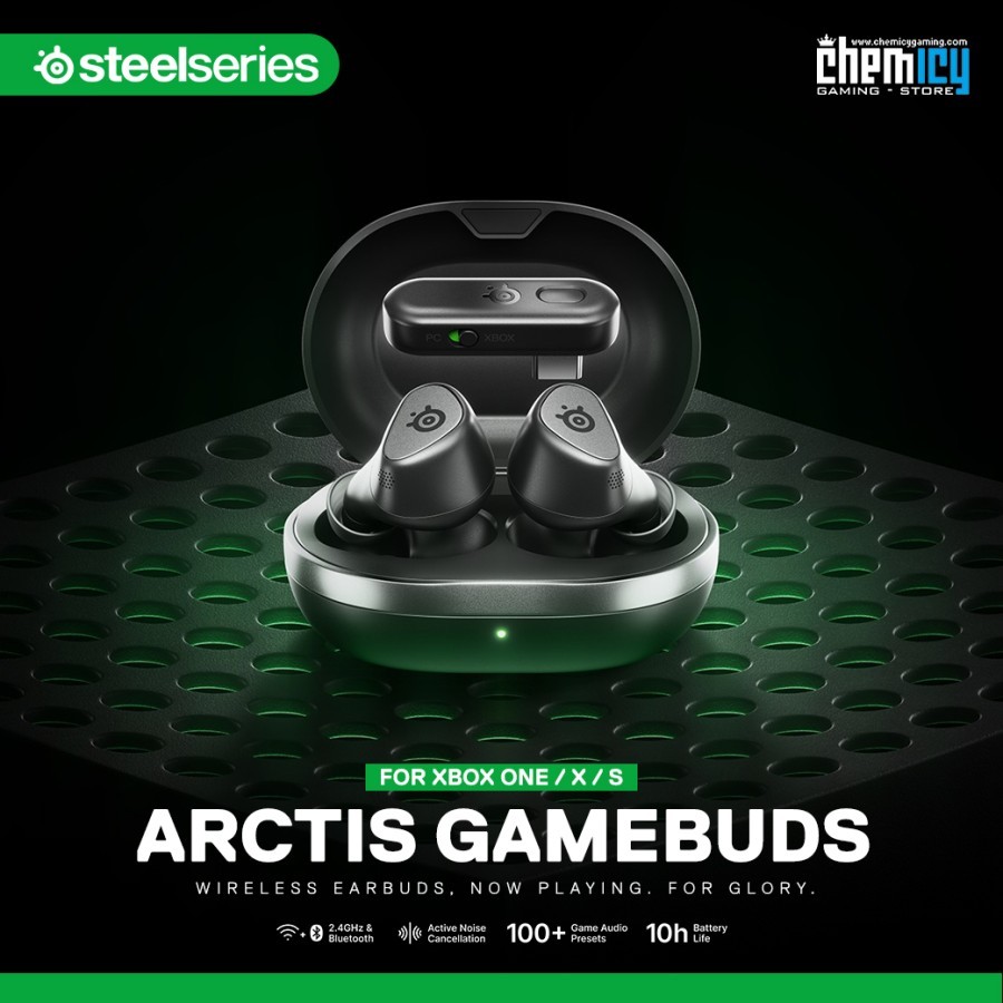 Jual Steelseries Arctis Gamebuds TWS True Wireless Gaming Earbuds for ...