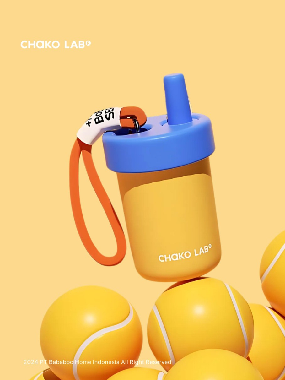 Jual CHAKO LAB Bobo Vacuum Cup Insulated Thermos 485ml - Pastel Blue ...