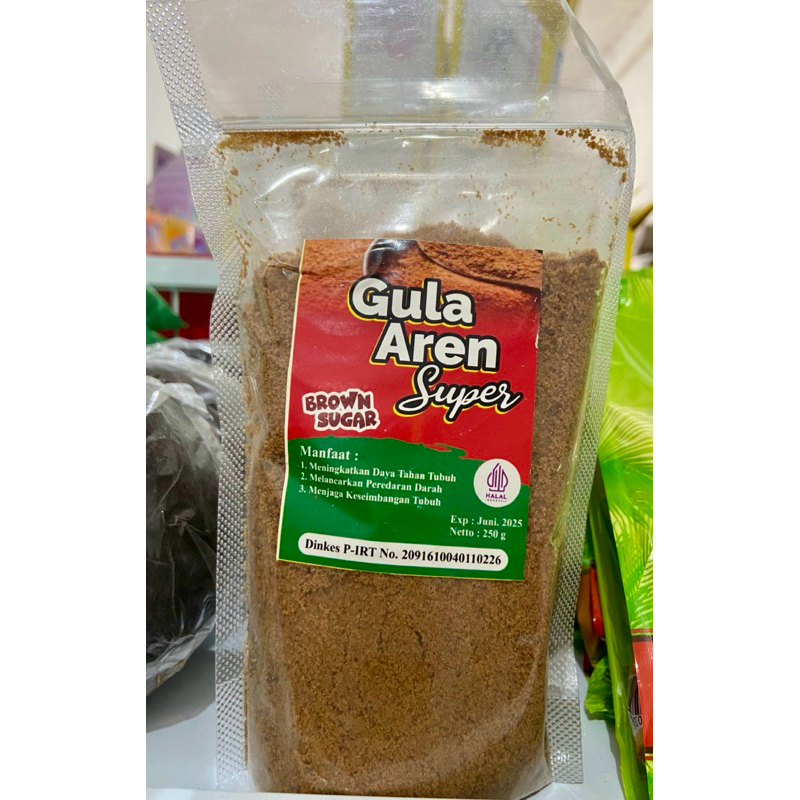 Jual Gula aren bubuk super 250g | Shopee Indonesia