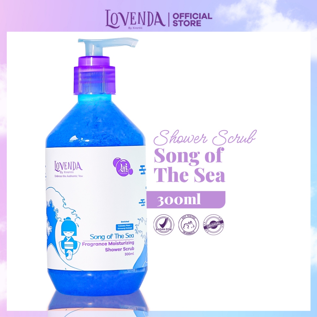 Jual Lovenda Shower Scrub Moisturizing Song Of The Sea - Fragrance ...