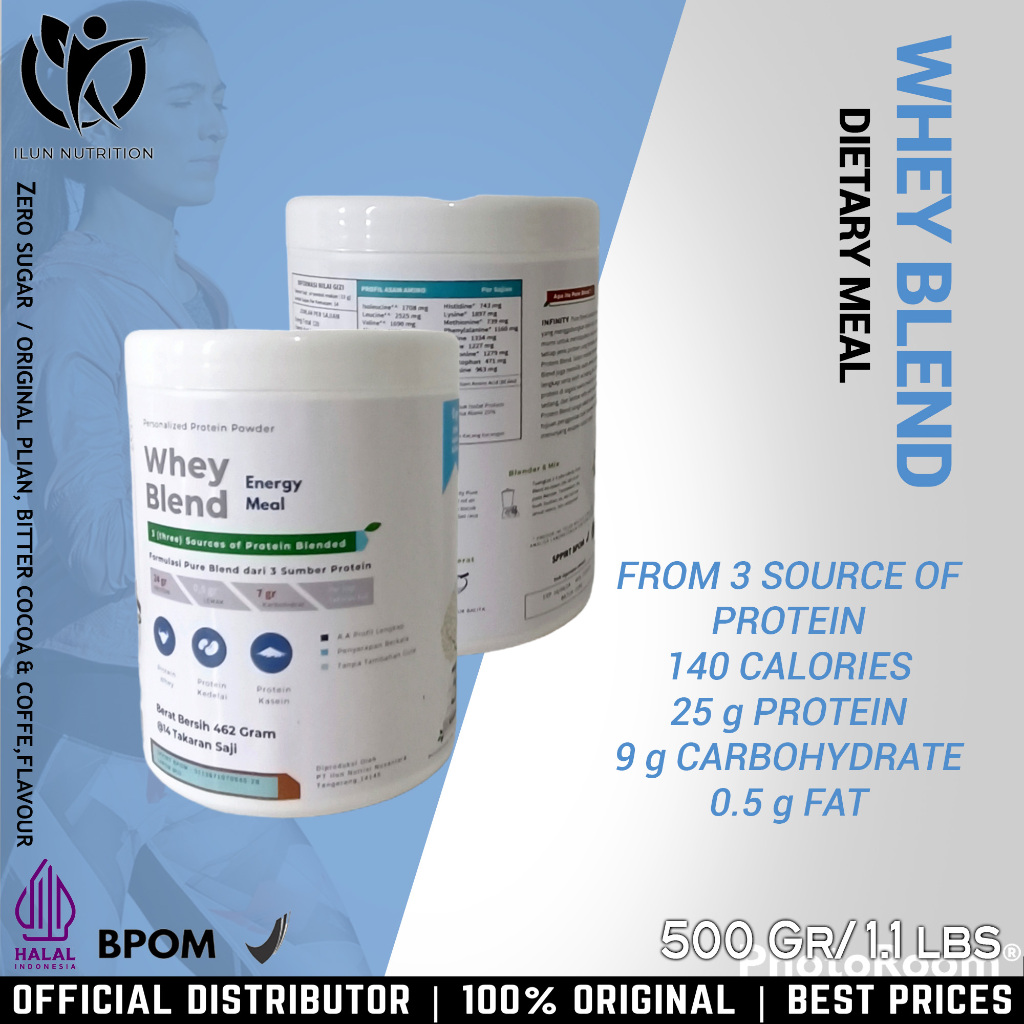 Jual THE INFINITY Blend Pro Susu Protein Susu Diet Isolate Soy Protein ...