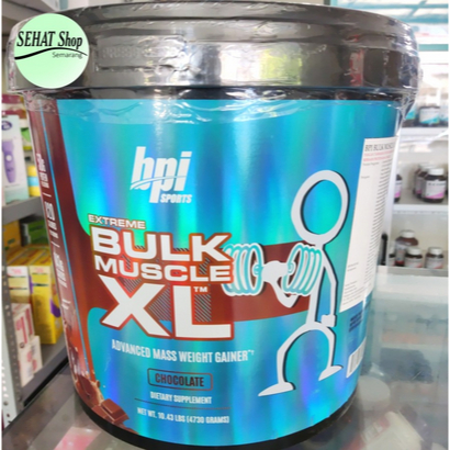 Jual BPI Sports Bulk 10 Lbs Muscle XL Gainer Weight Gainer | Shopee Indonesia