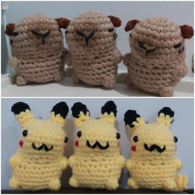 Jual Boneka Rajut Capybara | Capybara Amigurumi Crochet | Shopee Indonesia