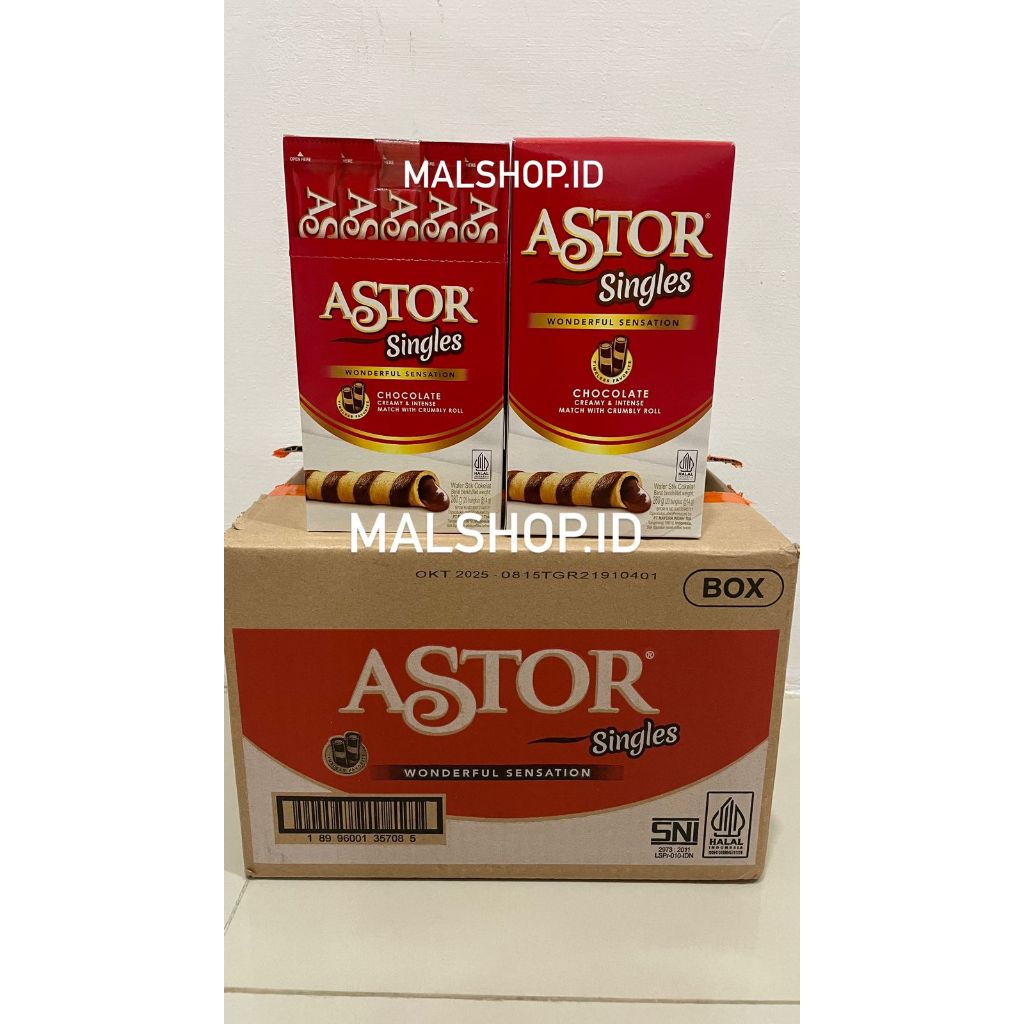 Jual Astor Single Chocolate 14 Gram (Malshop) | Shopee Indonesia