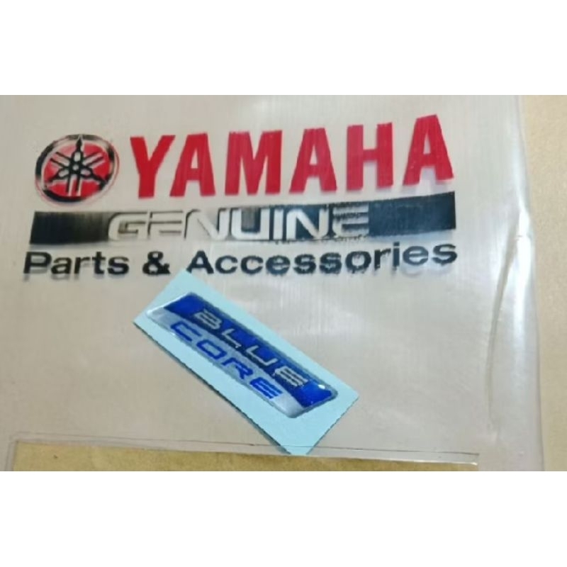 Jual EMBLEM STICKER STIKER LOGA BLUE CORE MIO SOUL GT BLUE CORE MIO M3 ...