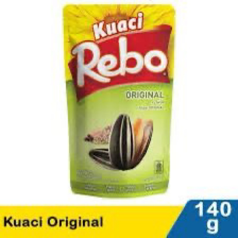 Jual Kuaci Rebo 140gram varian Original - kuaci bunga matahari - HALAL ...