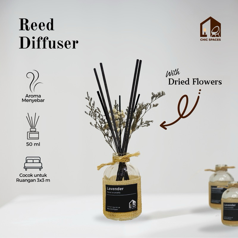 Jual Chic Spaces - Reed Diffuser Aromaterapi Pengharum Dekorasi Ruangan ...