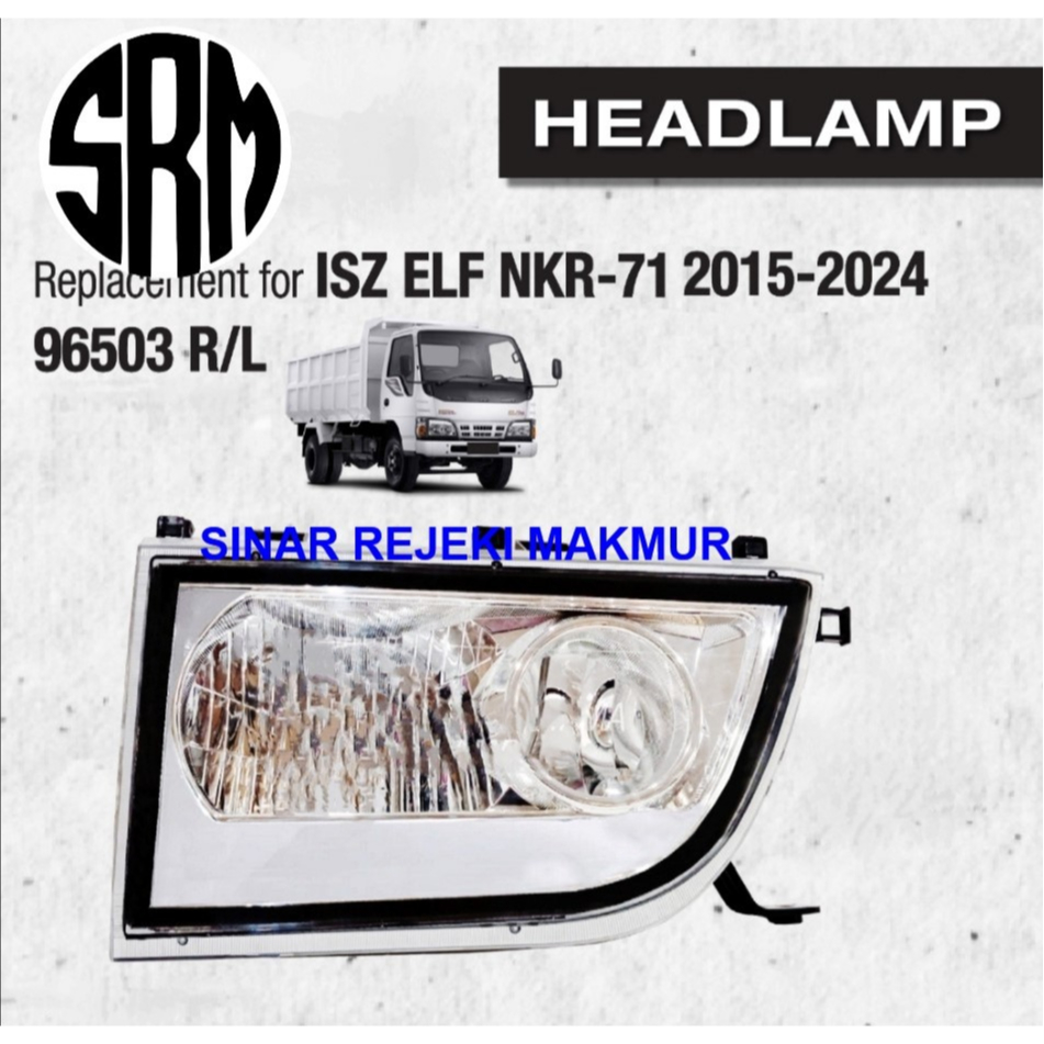 Jual HEADLAMP LAMPU DEPAN ELF MACAN NHR55 NKR71 | Shopee Indonesia