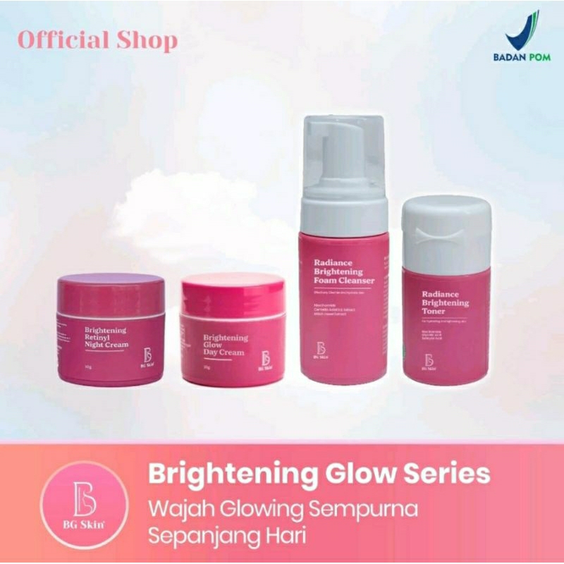 Jual BG SKIN PAKET BRIGHTENING GLOW SERIES ORIGINAL BEAUTY GLOW SKIN ...