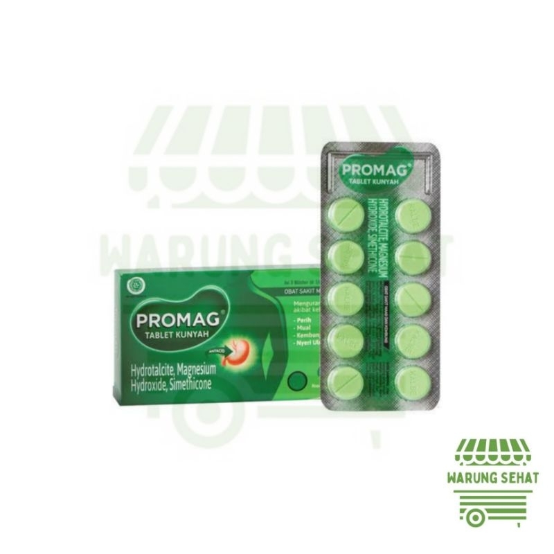 Jual PROMAG TABLET (1 Strip @10 Tablet) | Shopee Indonesia
