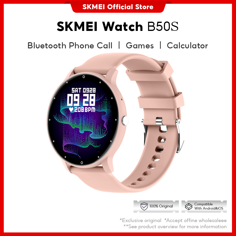 Jual SKMEI Waterproofing Smartwatch Pria Jam Tangan Pria Fitness ...