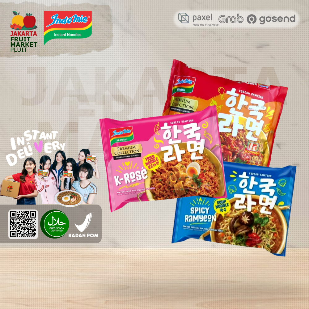 Jual INDOMIE PREMIUM COLLECTION KOREA RAMYEON | Shopee Indonesia