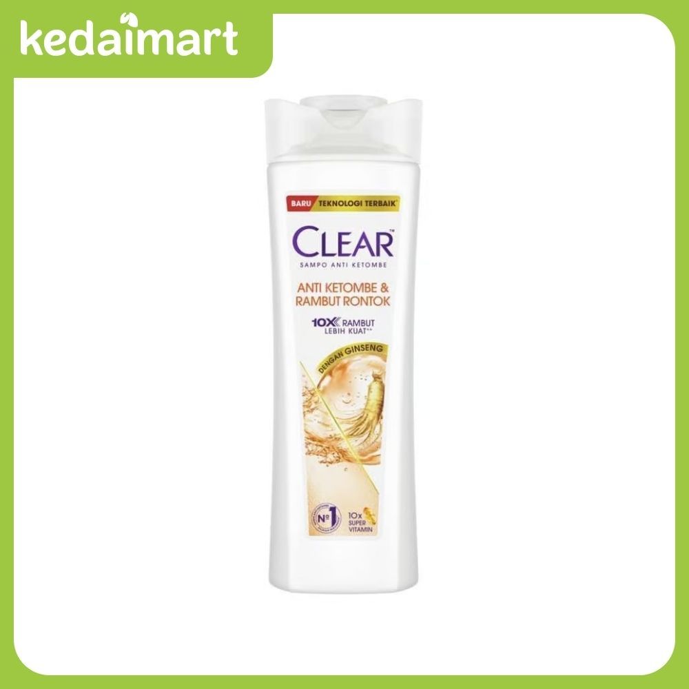 Jual Clear Shampoo Anti Ketombe dan Anti Rontok 300 ml | Shopee Indonesia